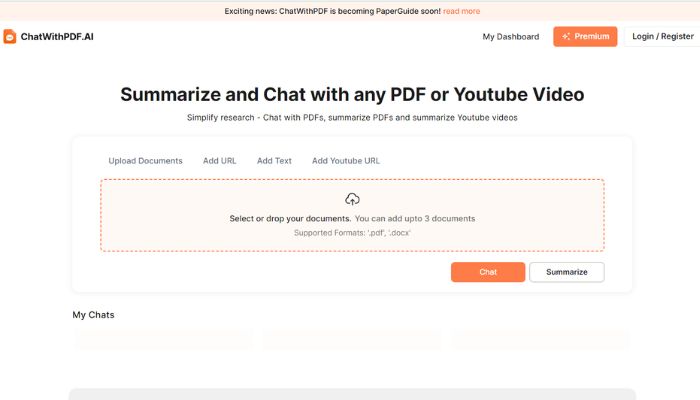 ChatWithPDF AI Reviews 2024: Details, Features and Alternatives